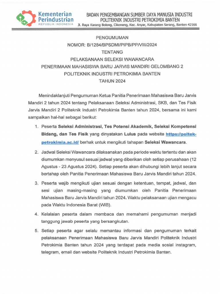 Daftar Peserta Wawancara Jarvis Mandiri Gelombang 2 | PDF | Chocolate ...