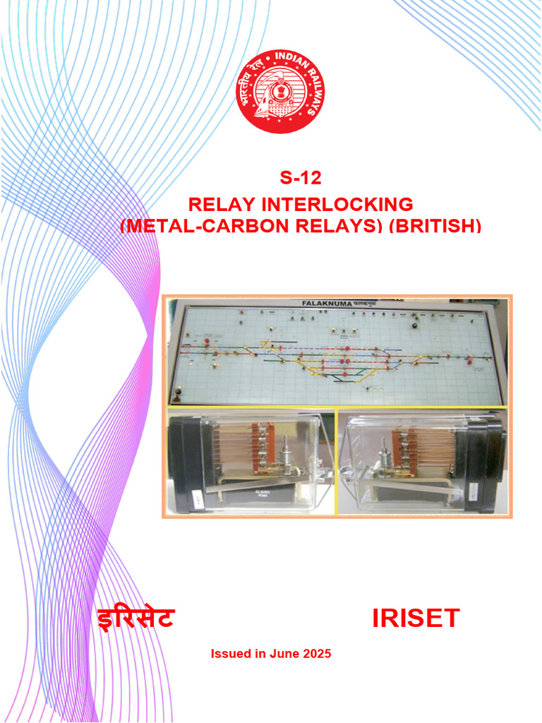 Iriset: S-12 Relay Interlocking (Metal-Carbon Relays) (British) | PDF ...