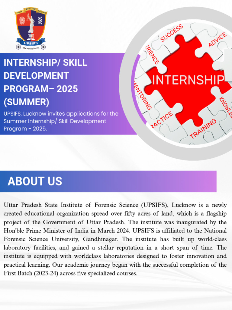 Internship Skill Development Program Updated On 23rd April 2025 | PDF