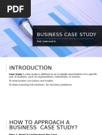 Case Study Analysis Template Example | PDF | Business | Business Economics