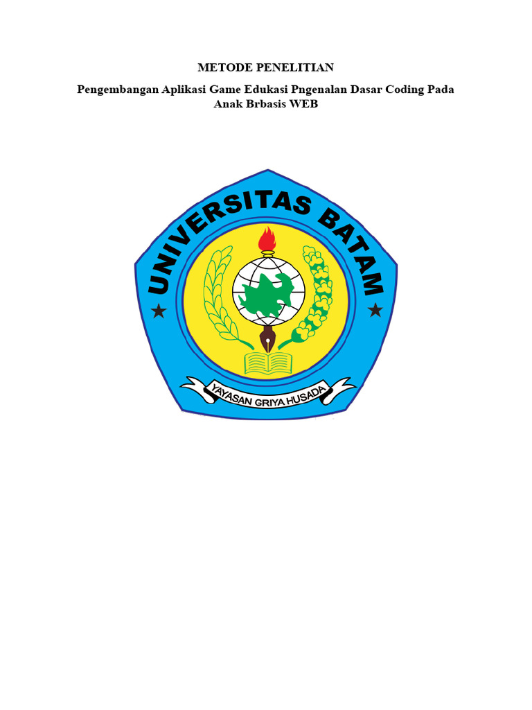 Pengembangan Aplikasi Game Edukasi Pngenalan Dasar Coding Pada Anak ...