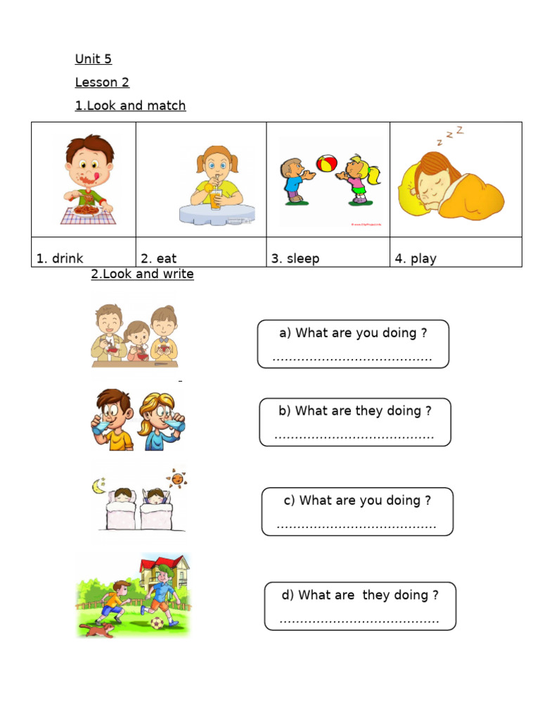 Unit 5 Lesson 2 | PDF
