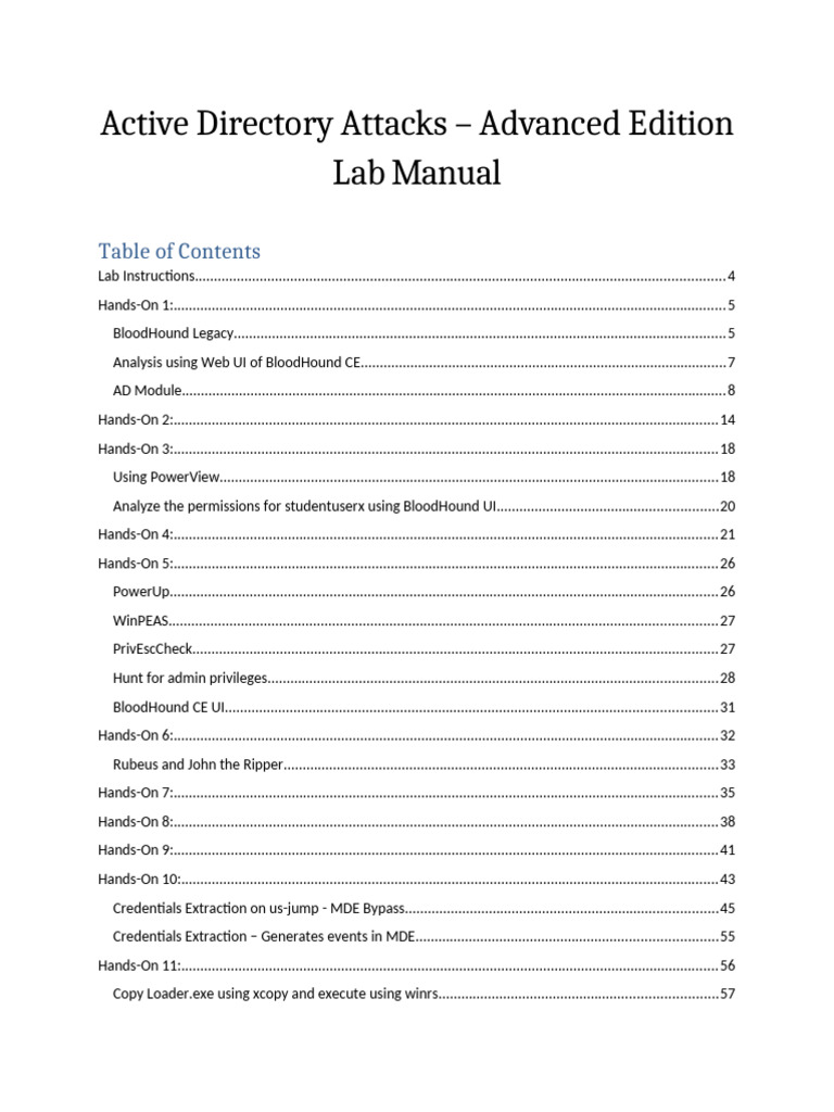 Lab Manual | PDF | Windows Registry | Active Directory