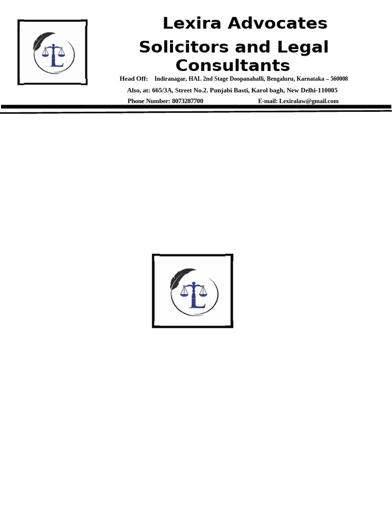 Letter Head of Pristine | PDF