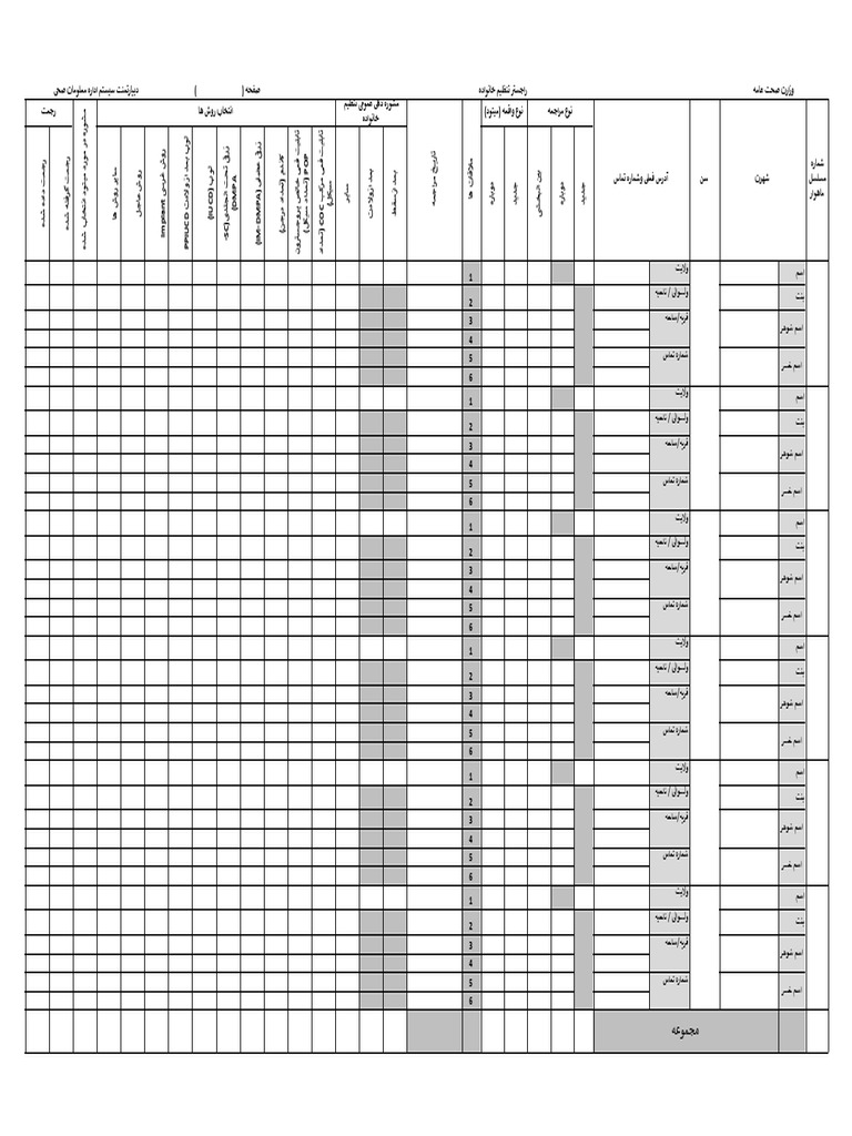FP Register Dari-A3 | PDF