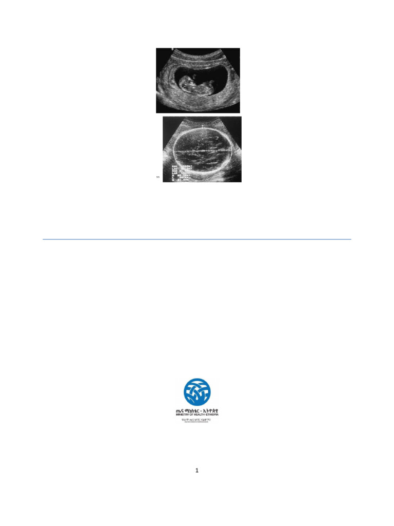 Participant Manual Training On Basic Obstetric Ultrasound For Mid | PDF ...