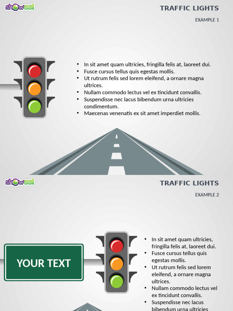 Traffic Light Charts for Presentations | PDF | Monopoly (Economics ...