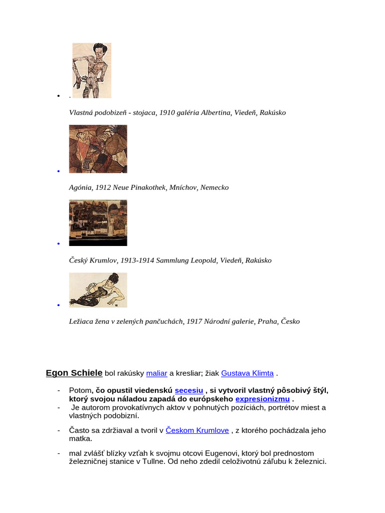 5 Egon Schiele | PDF