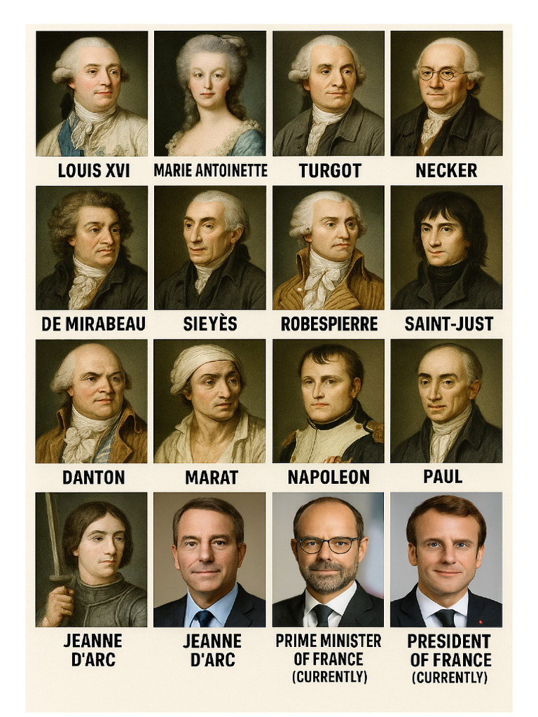 French Figures Grid | PDF
