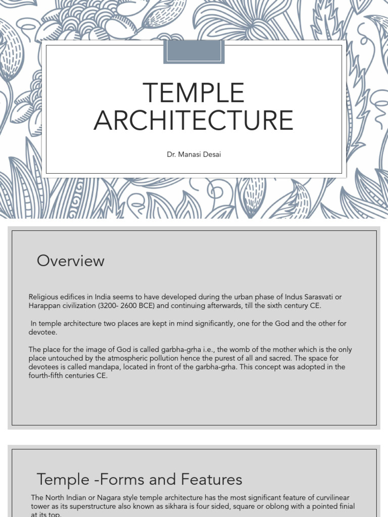 Temple Architecture | PDF | Architectural Styles | Architectural Design