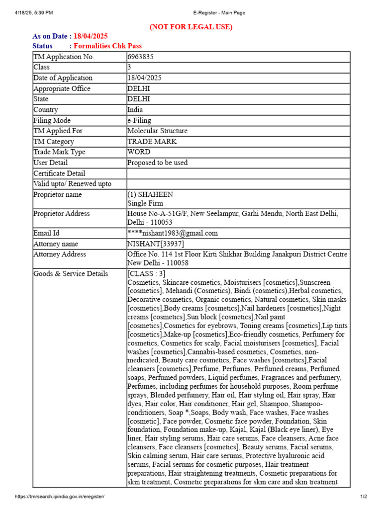 E-Register - Main Page - 6963835 | PDF
