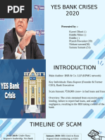 Case Study Yes Bank | PDF | Banks | Reserve Bank Of India