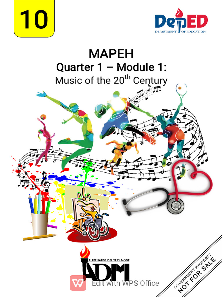 Learning Activity Sheets MAPEH 10 | PDF | Electronic Music | Classical ...