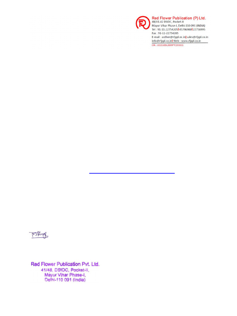 Acceptance Letter of MR - Maneesh Kumar Sharma (NJPN) | PDF