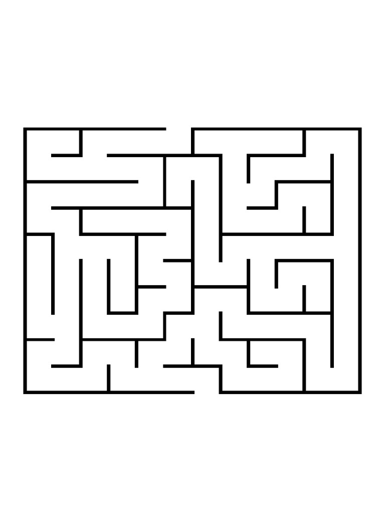 12 by 10 Orthogonal Maze | PDF