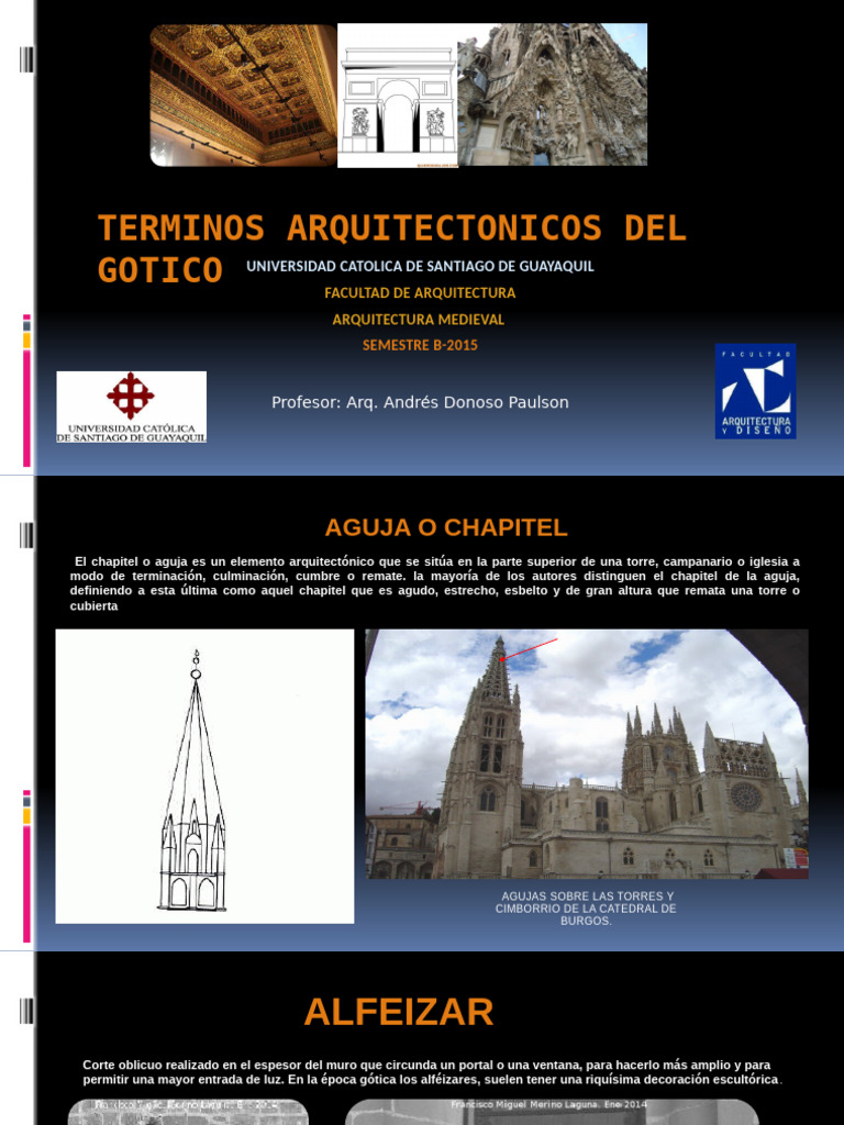 Elementos del Gótico: Agujas y Cúpulas | PDF | Arquitectura gótica ...