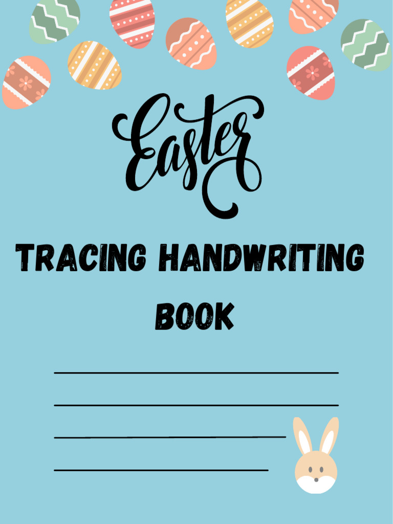 Easter Tracing Handwriting Practice Book | PDF