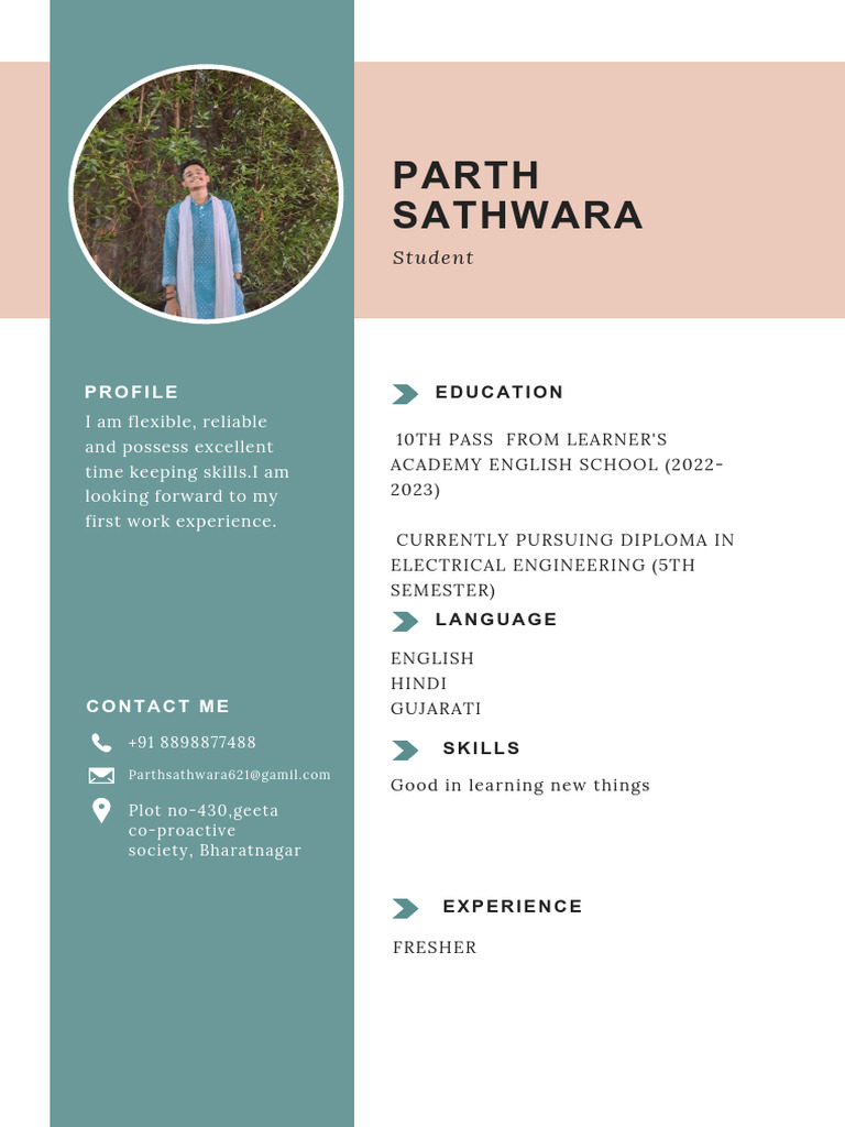White Simple Student CV Resume - 20250531 - 202335 - 0000 | PDF