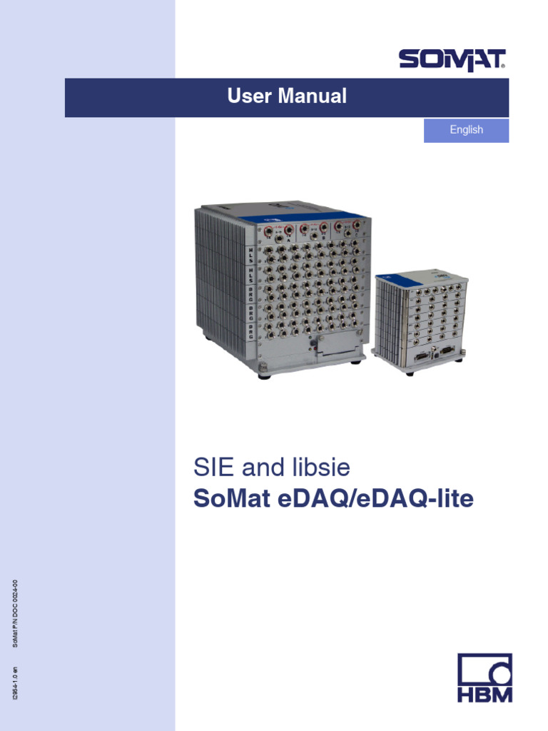 SoMat eDAQ User Manual Overview | PDF | Pointer (Computer Programming ...