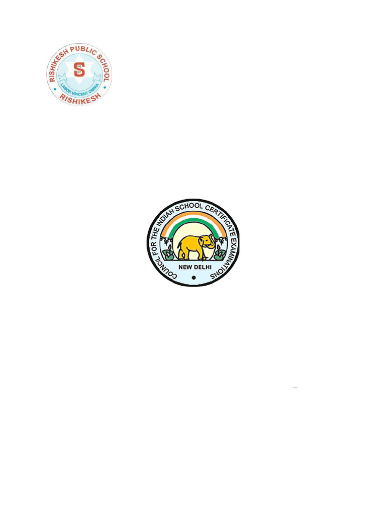 ISC Mathematics Project File 2025-26 | PDF