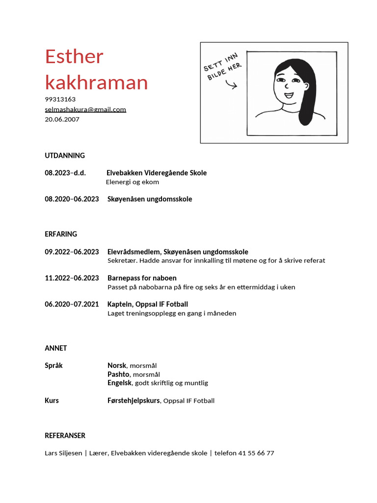 CV Mal Forste CV | PDF