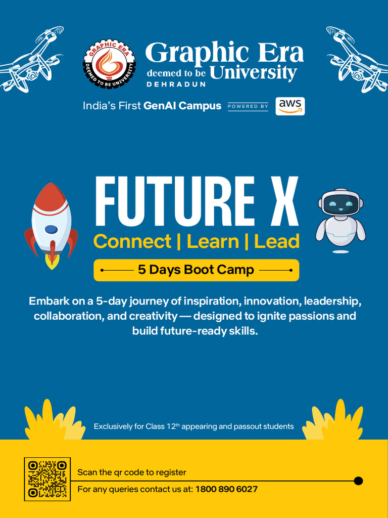 Graphic Era - Future X Boot Camp | PDF | Engineering | Artificial ...