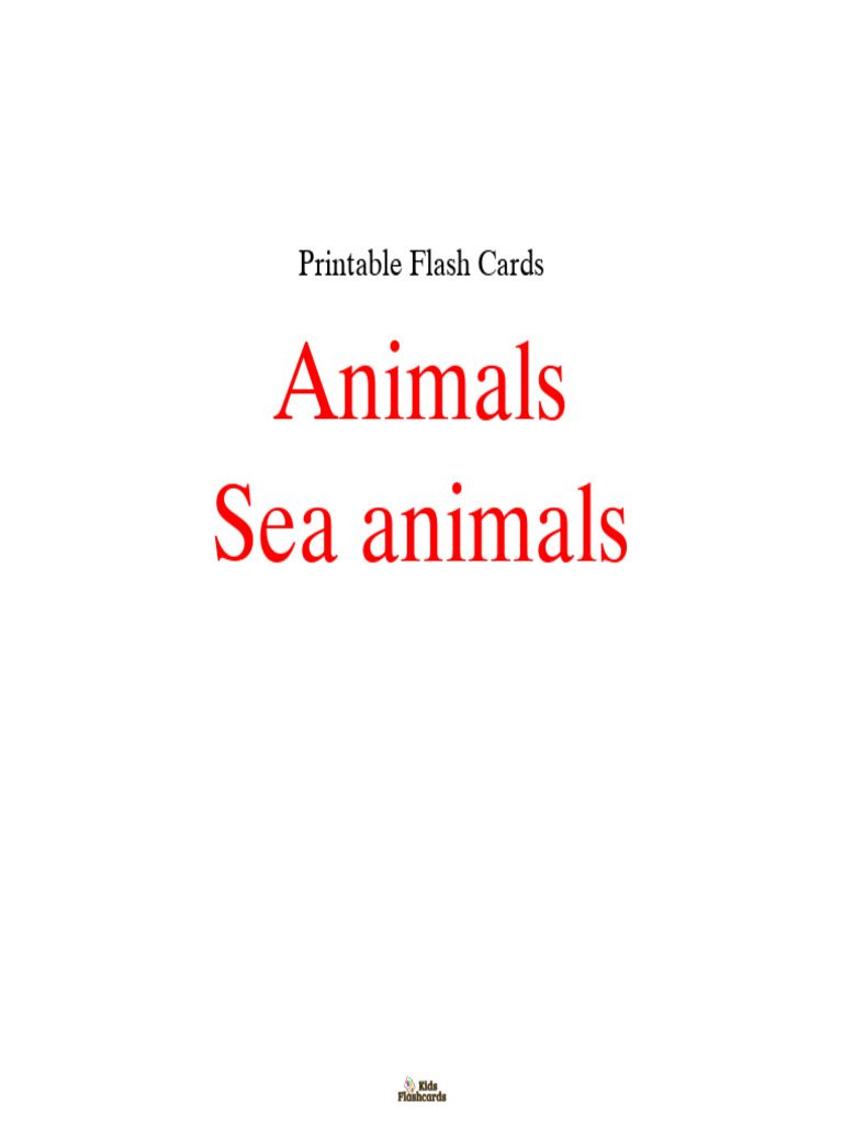 @teacherscom - Library Sea Animals | PDF
