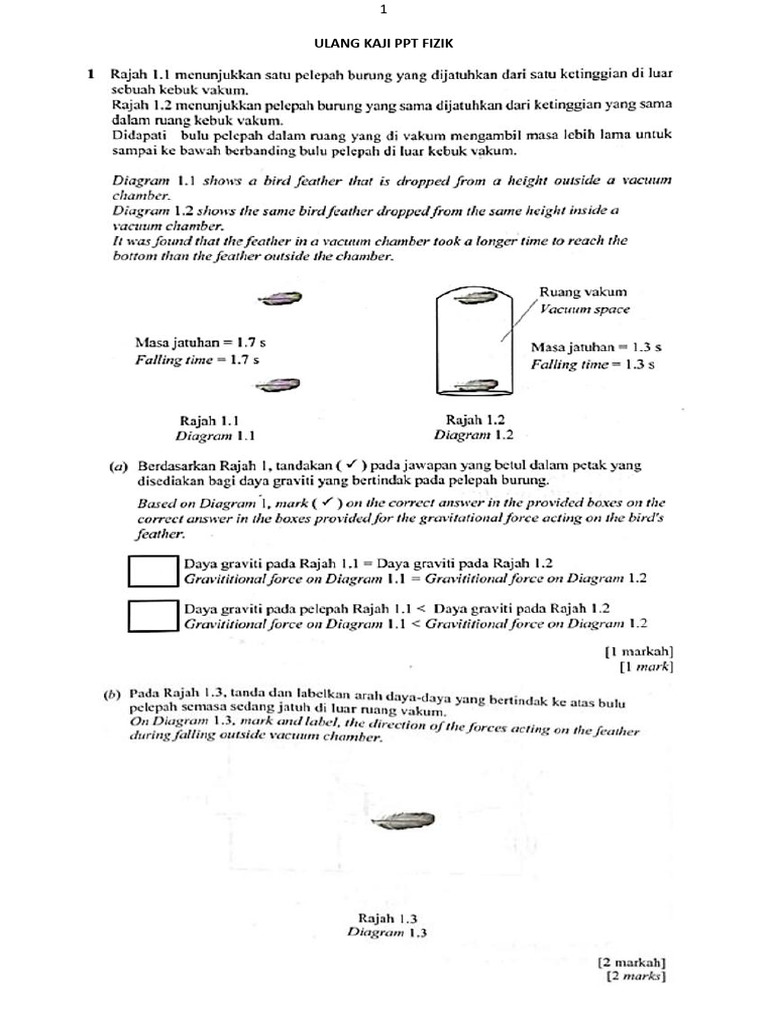 Ulang Kaji PPT Fizik t5 2025 | PDF