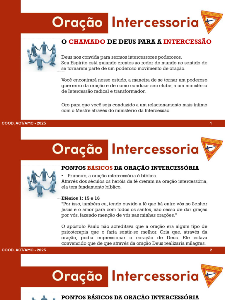 O Poder da Oração Intercessória | PDF | Oração | Deus
