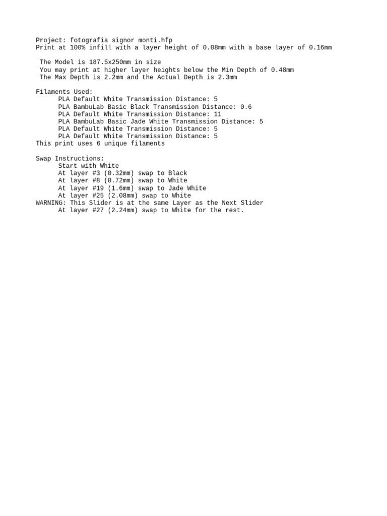 Fotografia Signor Monti - Describe | PDF