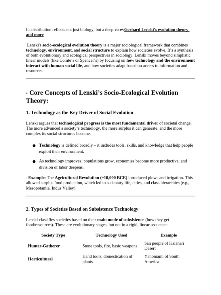 Gerhard Lenski and Bangladesh's Evolution | PDF | Society | Milk