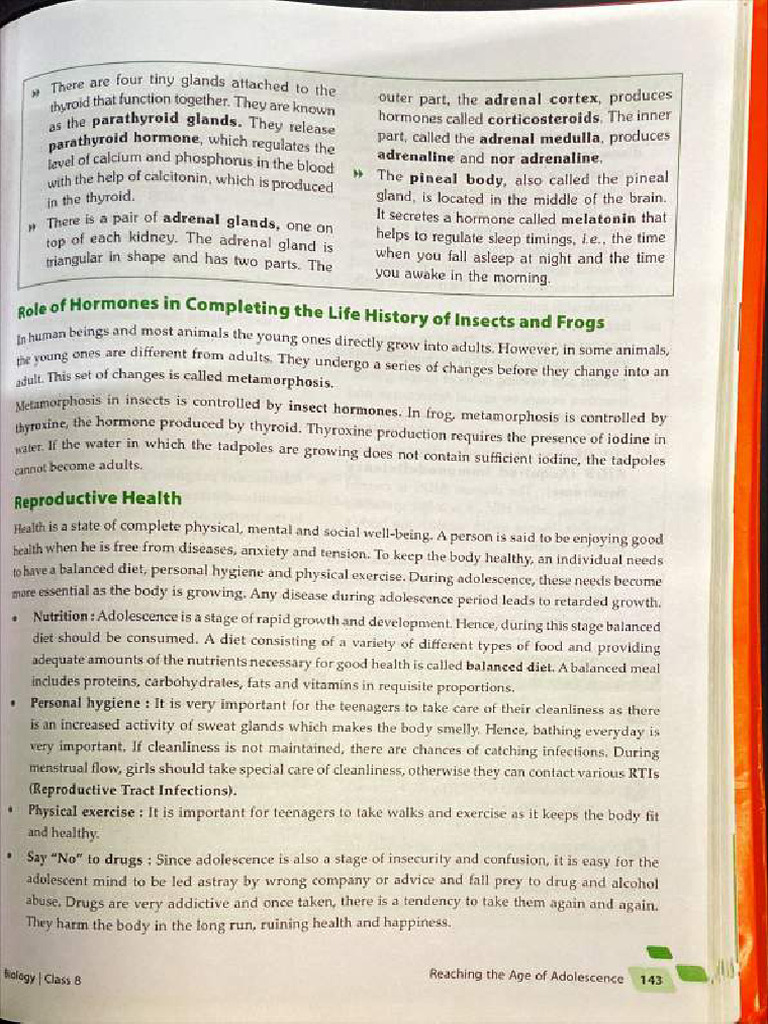 Bio Class 8 IMP-71 | PDF