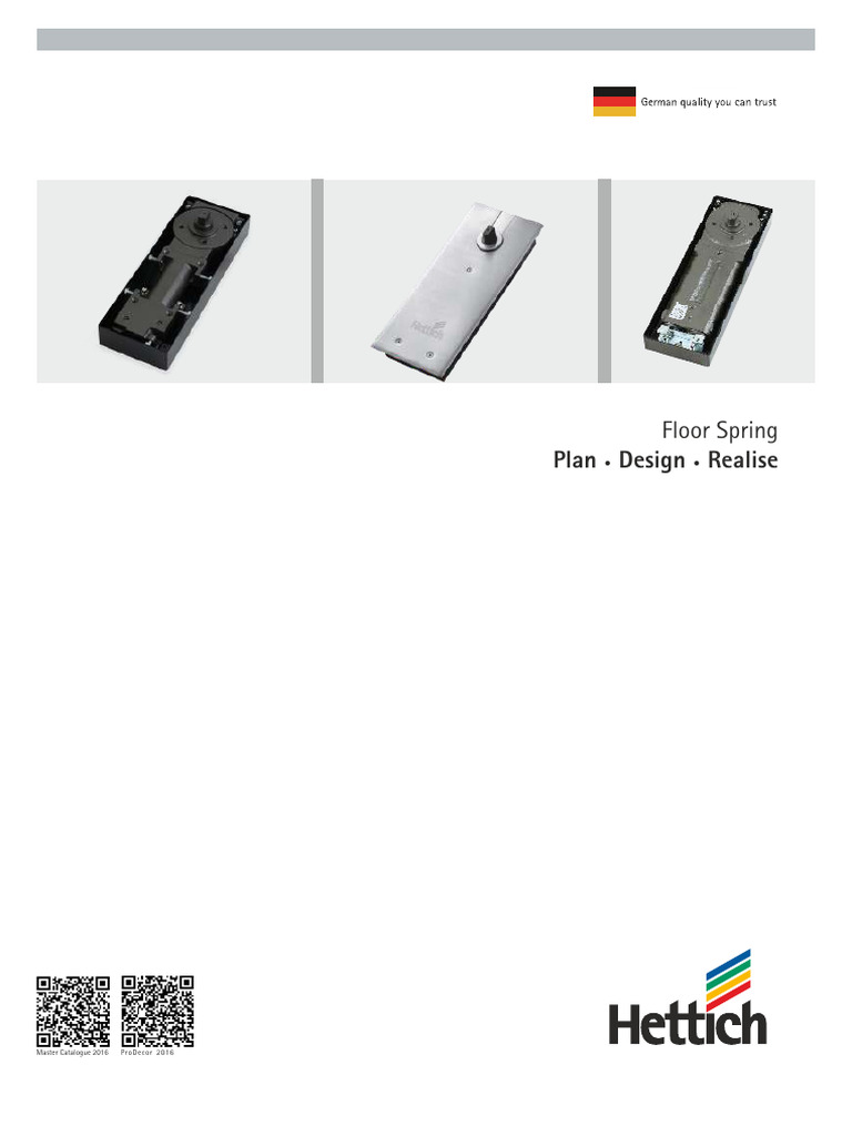 HIN Door Hardware Floor Spring | PDF | Door | Valve