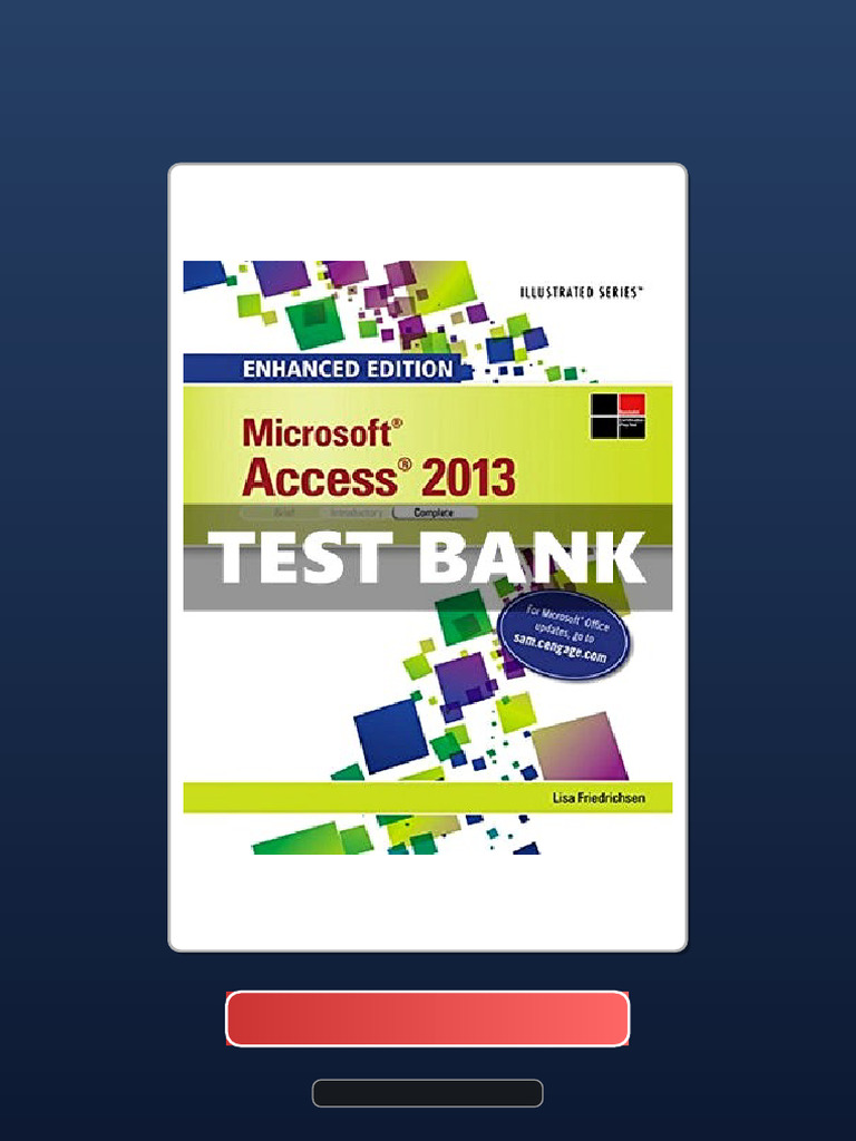 Enhanced Microsoft Access 2013 Illustrated Complete 1 Ed Lisa ...