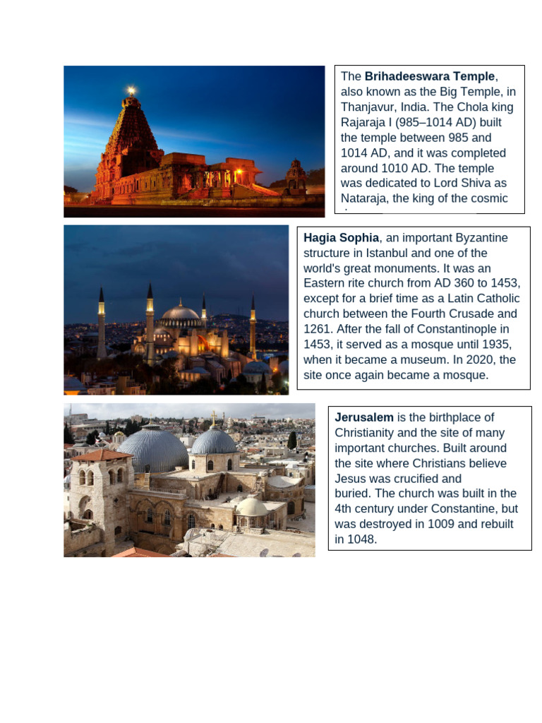 Places of Worship | PDF
