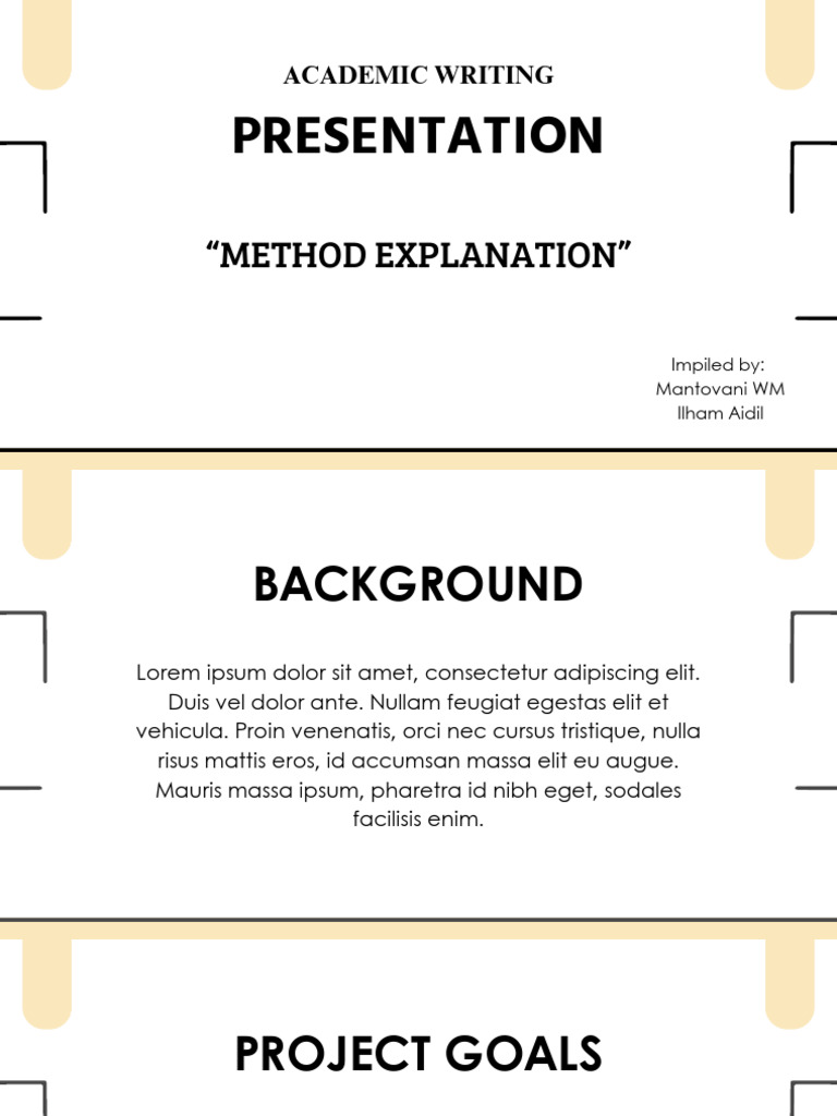 Academic Writing Presentation | PDF