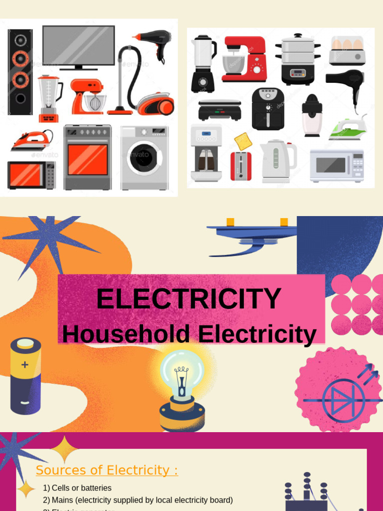 Household Electricity Overview | PDF | Electric Power | Voltage