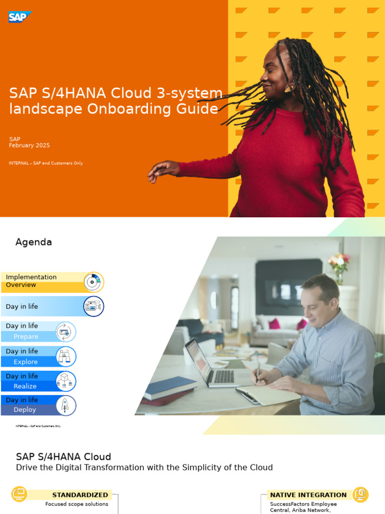 S4H_893 SAP S4HANA Cloud 3 System Landscape Onboarding Presentation | PDF | Cloud Computing ...