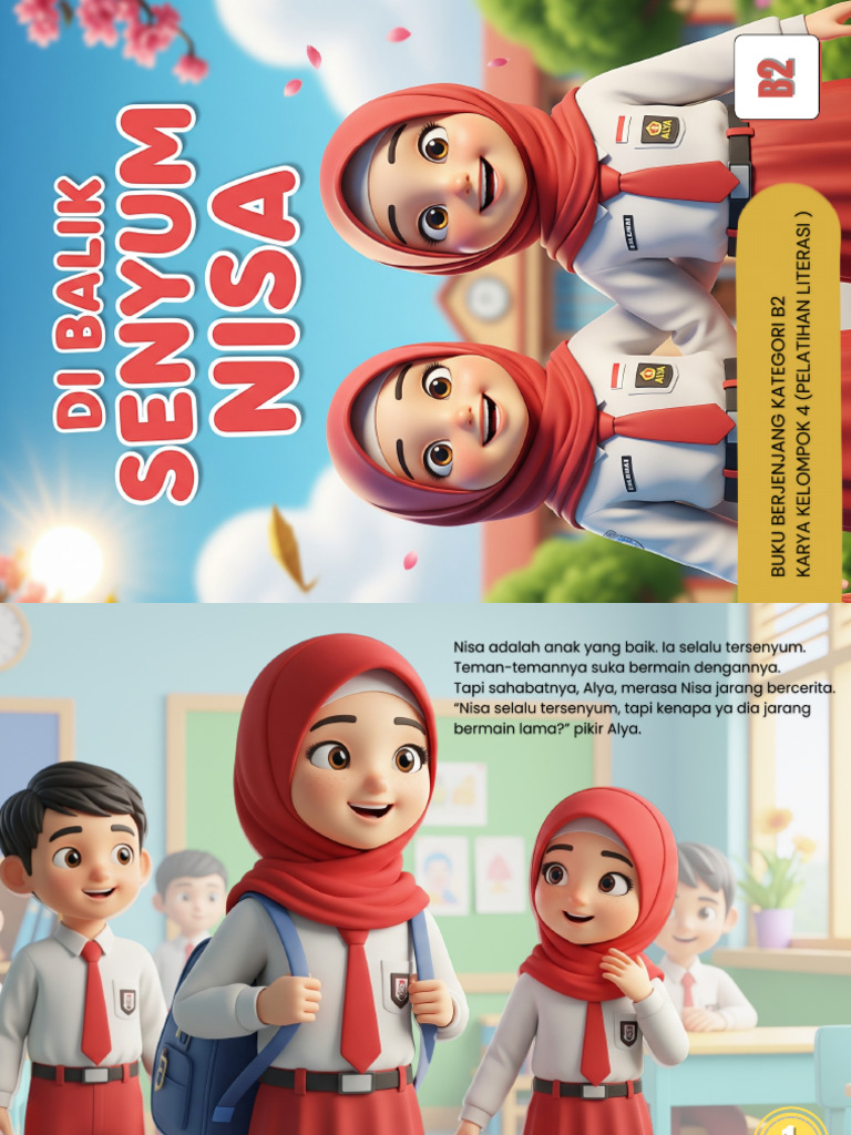 Buku Berjenjang (b2) Dibalik Senyum Nisa | PDF