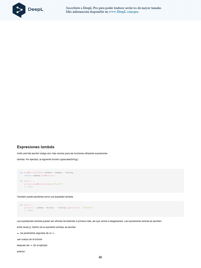 Kotlin2 Es | PDF | Función anónima | Paradigmas de programación