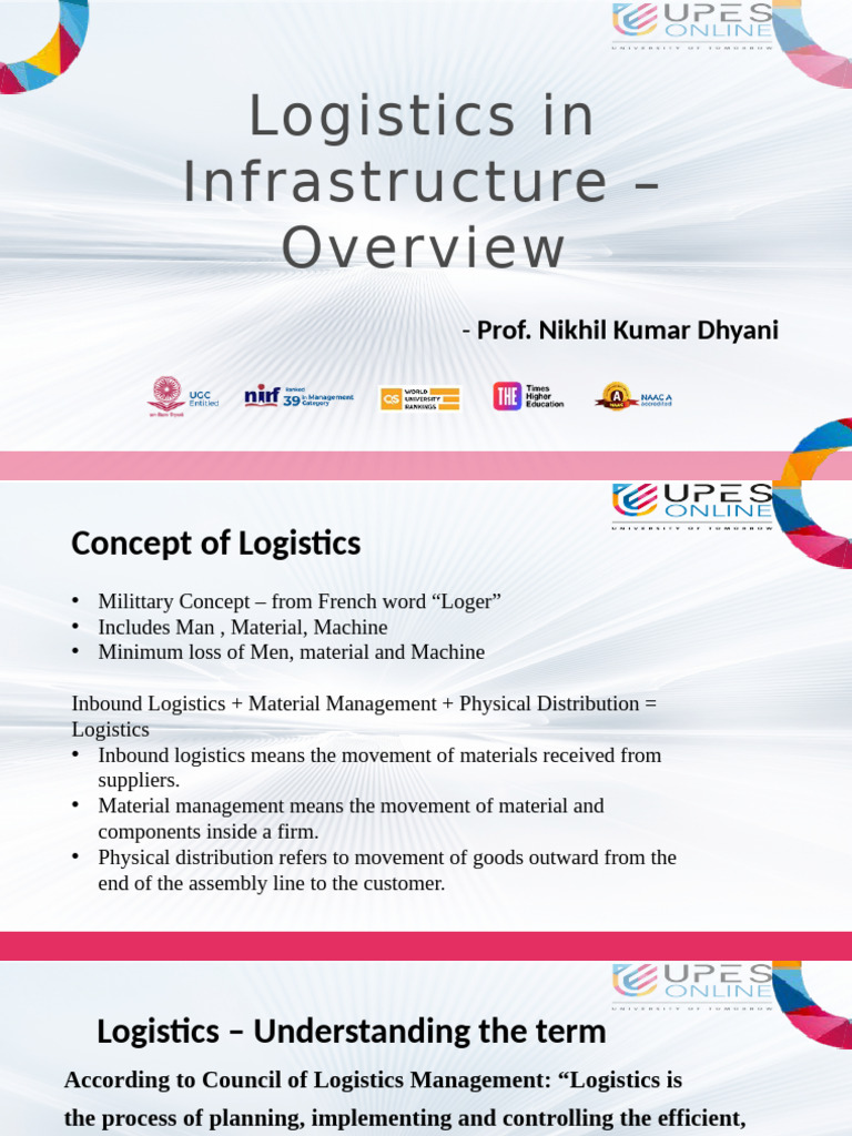 Indian Logistics Infrastructure Challenges | PDF