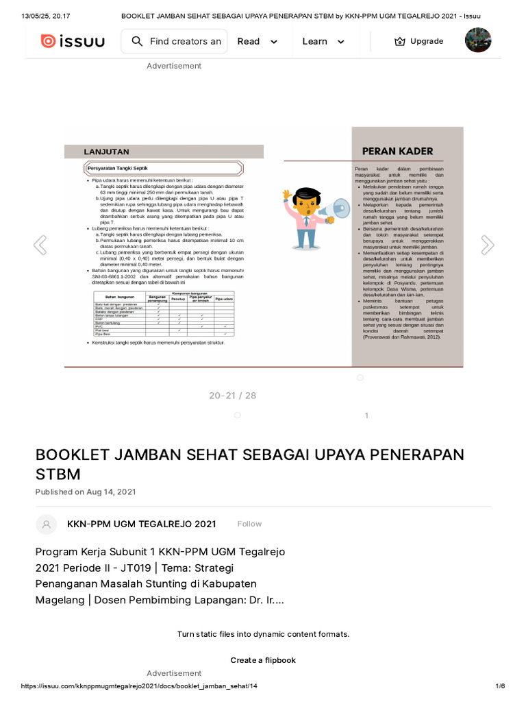 Booklet Jamban Sehat 9 | PDF