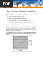Procedures Radar Performance Test | PDF | Teaching Methods & Materials ...