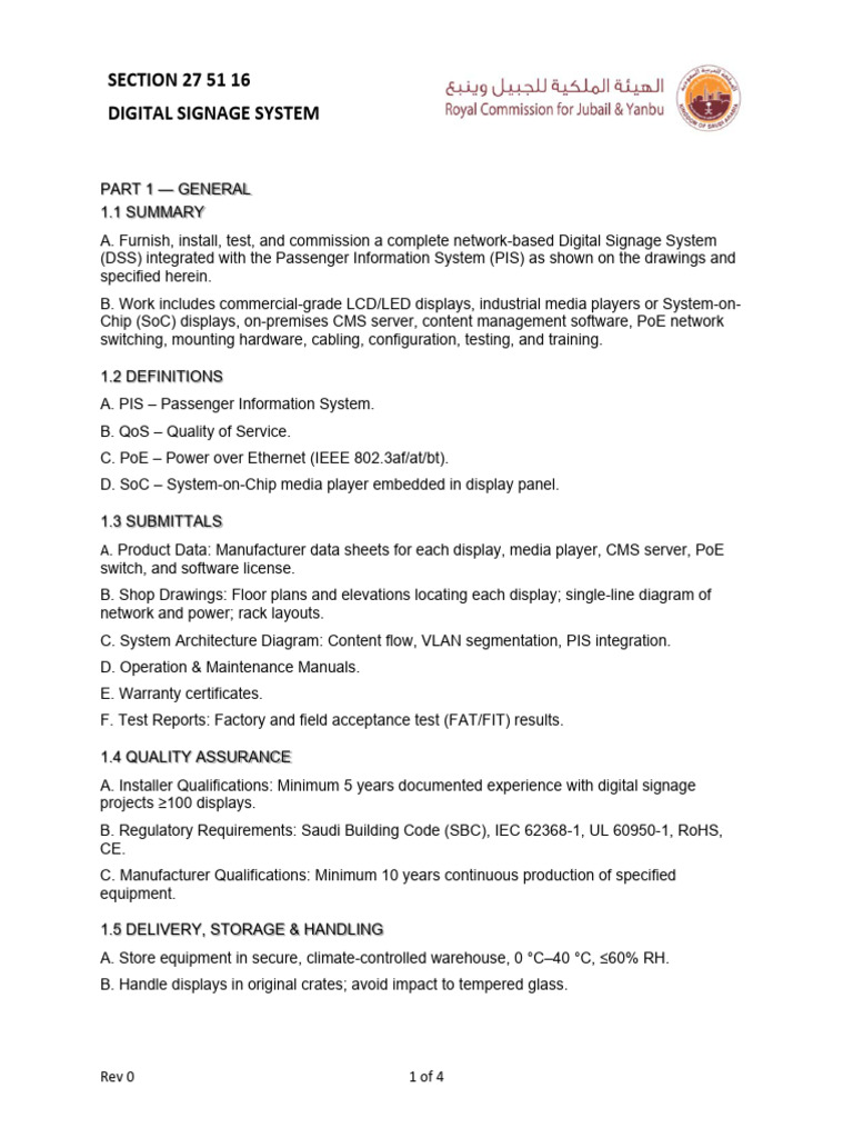 27 51 16 - Digital Signage | PDF | Virtualization | Hyper V