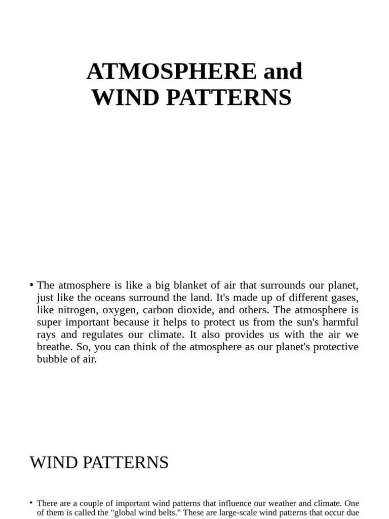Atmosphere and Wind Patterns Bbaii | PDF | Wound | Atmosphere Of Earth