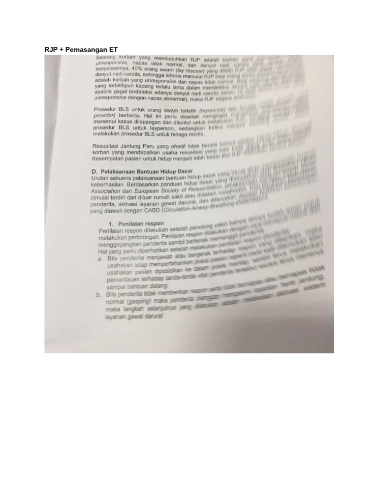 RJP + Pemasangan ET | PDF