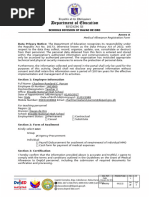 Blank Form Medical Allowance Registration | PDF