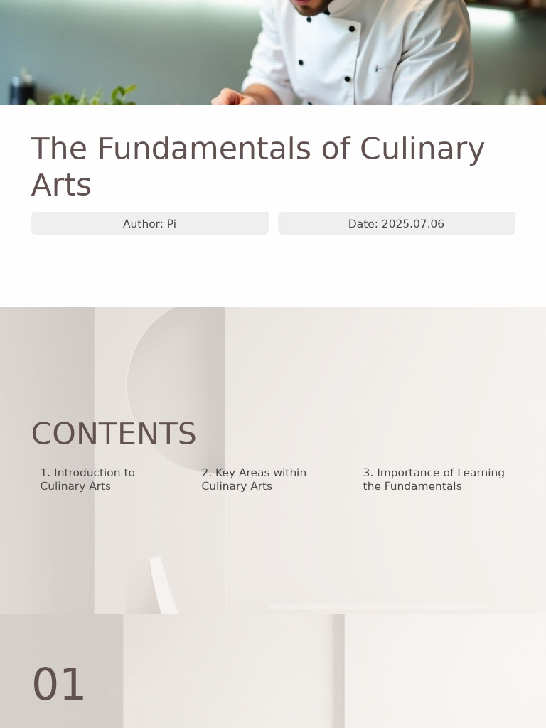 The Fundamentals of Culinary | PDF | Culinary Arts | Cooking