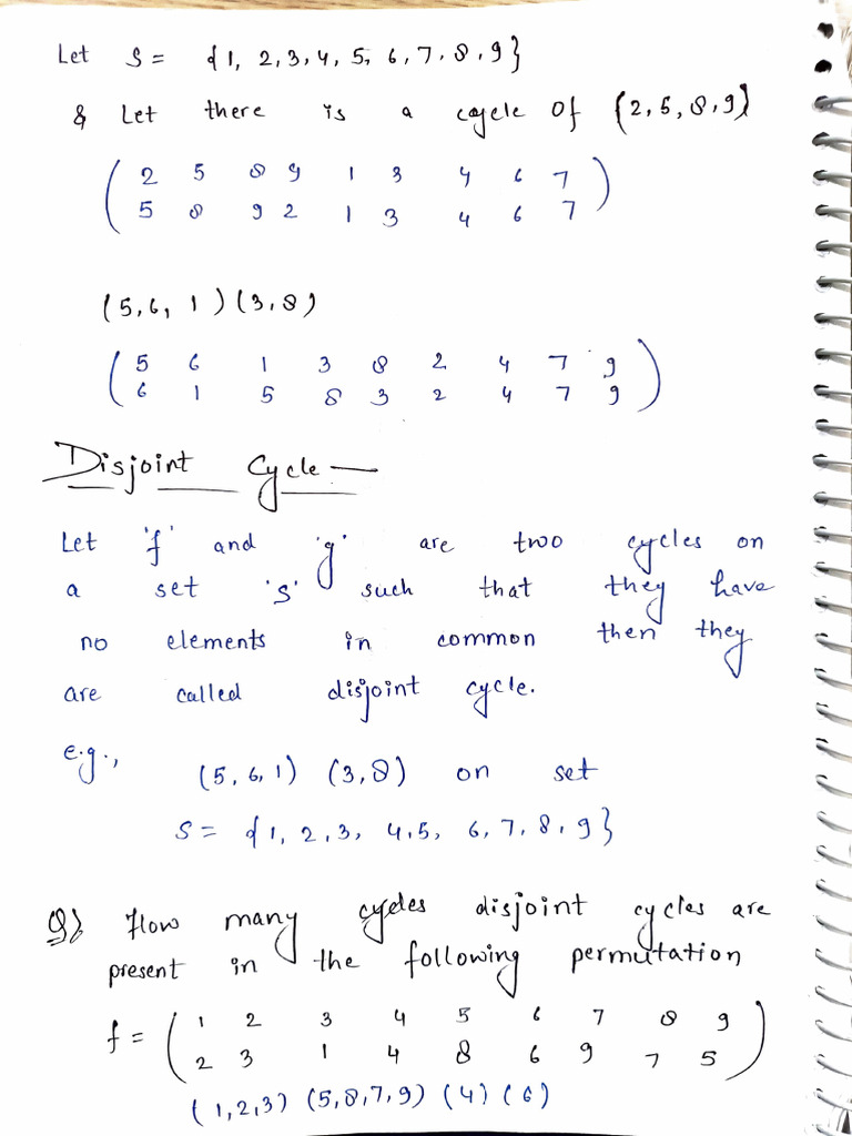 Even and Odd Permutation | PDF | Permutation | Combinatorics