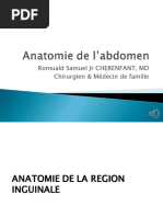 Anatomie de l'Aine et Canal Inguinal | PDF | Péritoine | Vaisseau sanguin
